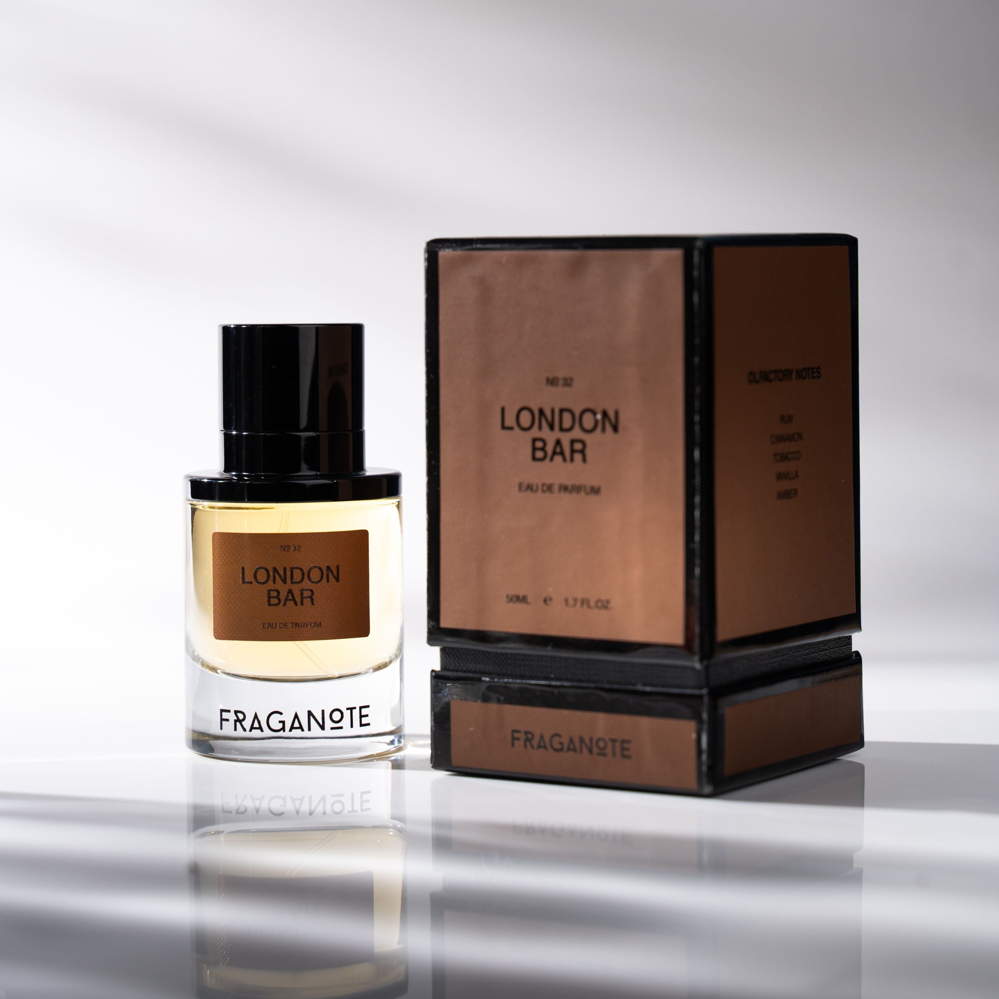 Fraganote London Bar 50ML Luxury Woody Spicy Perfume for Men | Eau De ...