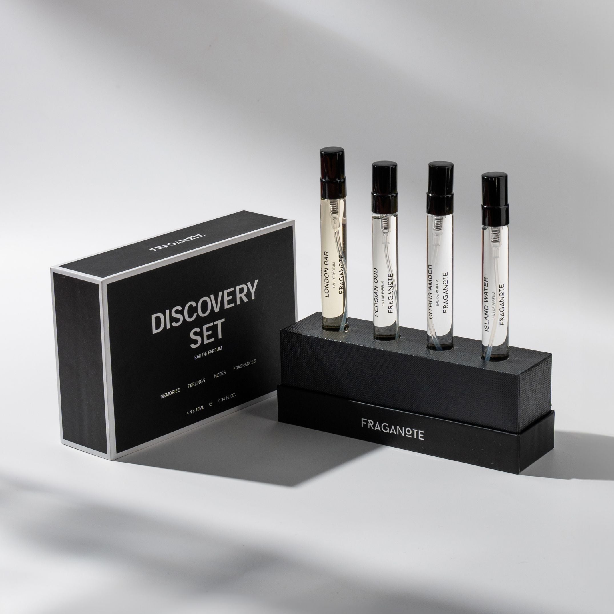 Fraganote Luxury Perfume Discovery Set of 4 for Men (10ML) | Gift Set