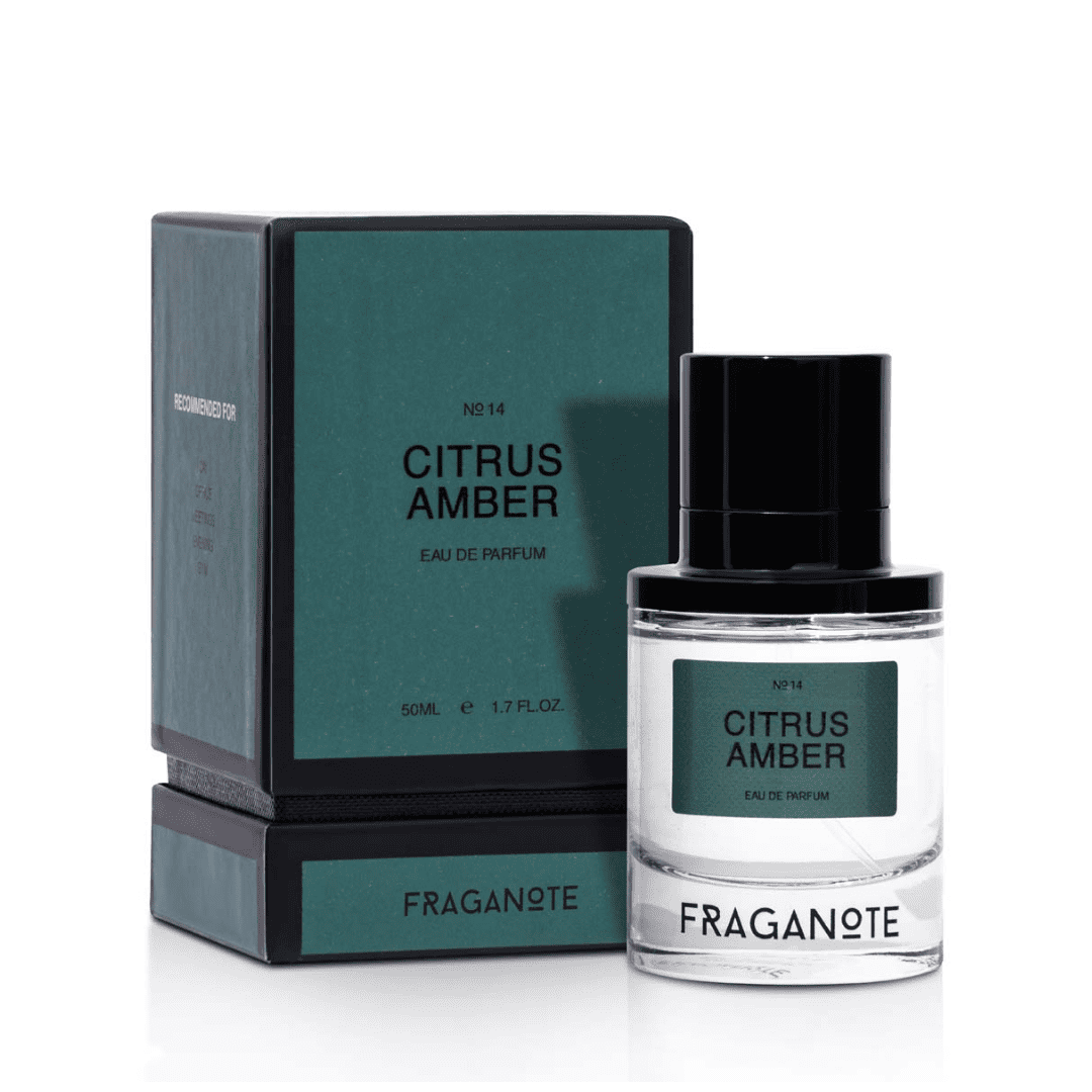 Fraganote Citrus Amber Perfume 50ML – Luxury Perfume for gifting